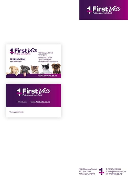 Inferno Design Whanganui - First Vets Graphic Design